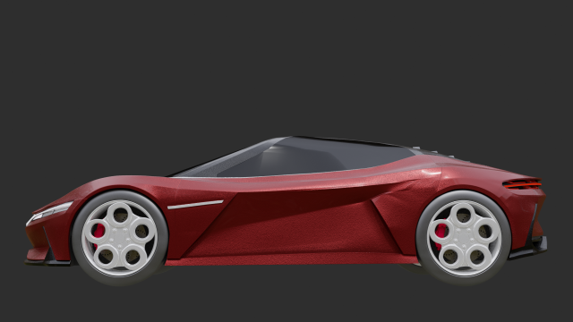 Byd eseed 3D Model in Sport Cars 3DExport