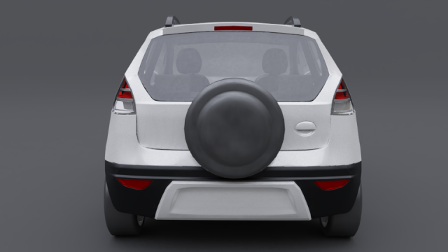 Geely panda lc cross 3D Model in SUV 3DExport