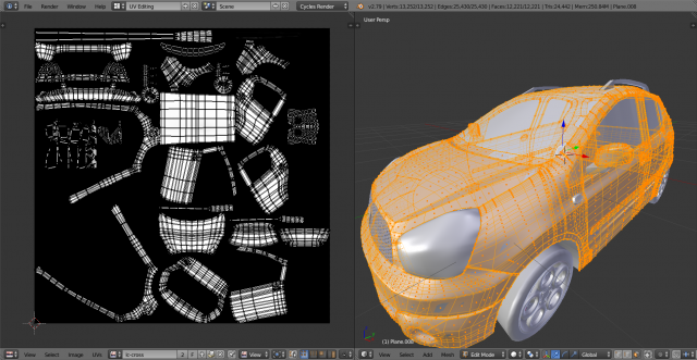 Geely panda lc cross 3D Model in SUV 3DExport