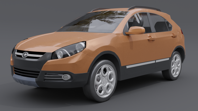 Jac tongyue 3D Model in SUV 3DExport