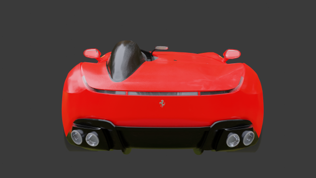 Ferrari monza sp1 3D Model in Sport Cars 3DExport