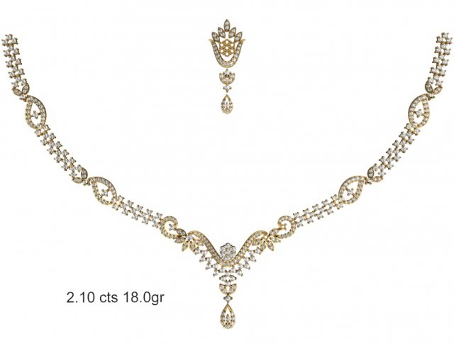 Necklace bulk STL 50 files ready to print part 06 3D Print Model in ...