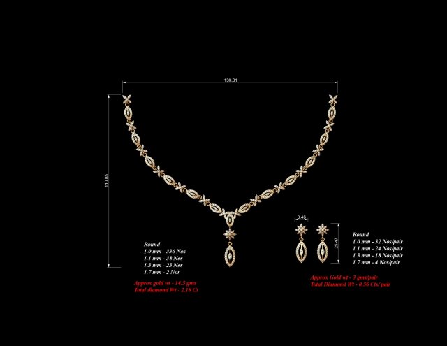 Necklace bulk STL 40 files ready to print part 03 3D Print Model in ...