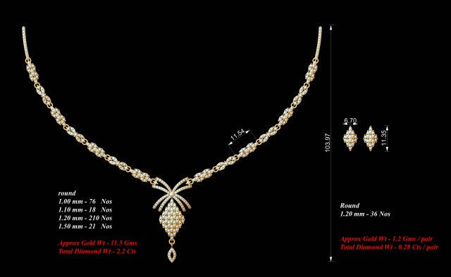 Necklace bulk STL 40 files ready to print part 03 3D Print Model in ...