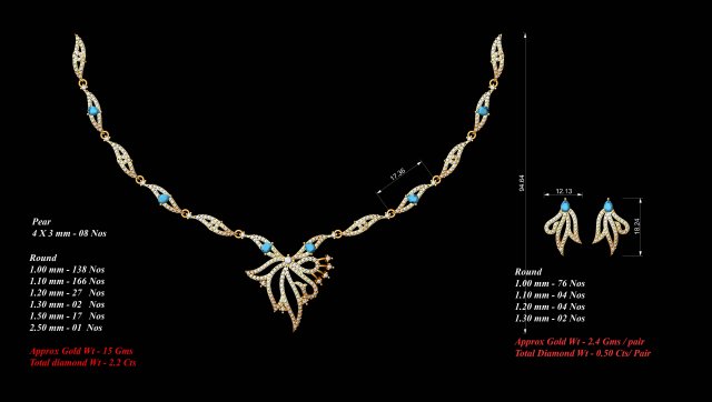 Necklace bulk STL 40 files ready to print part 03 3D Print Model in ...