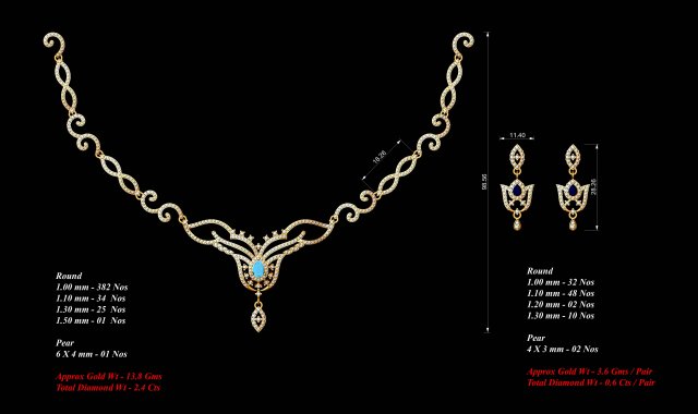 Necklace bulk STL 40 files ready to print part 03 3D Print Model in ...