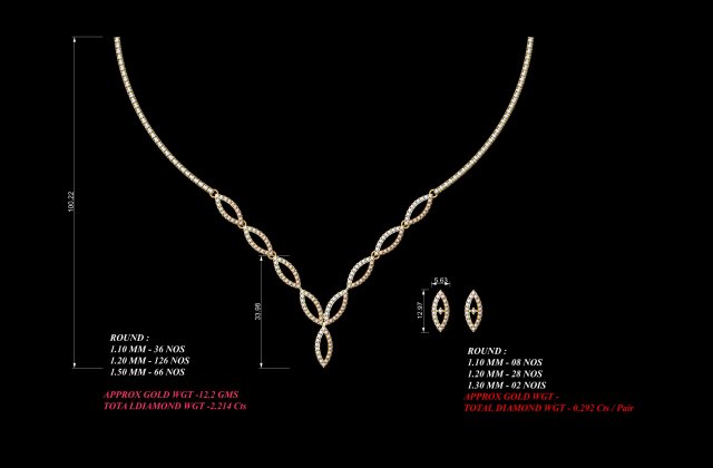 Necklace bulk STL 40 files ready to print part 03 3D Print Model in ...