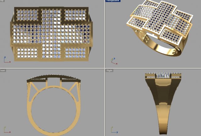 Mens collection 32 3dm cad files 3D Print Model in Rings 3DExport