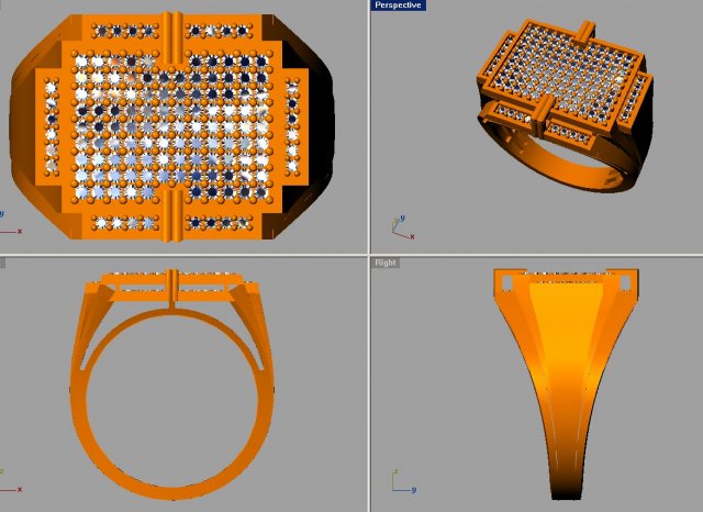 Mens collection 32 3dm cad files 3D Print Model in Rings 3DExport