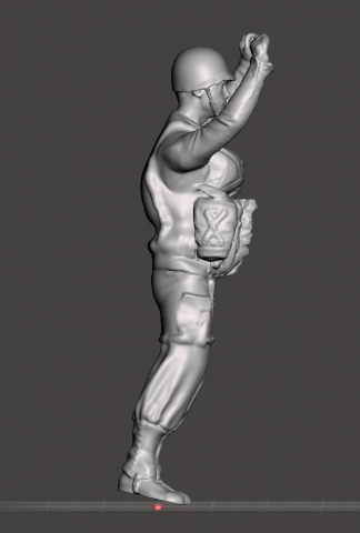 inspired wwii paradummy rupert paratrooper d-day trooper soldier decoy ...