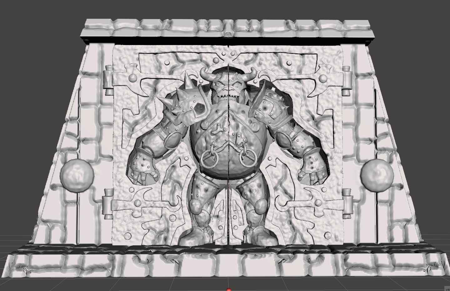 inspired scene from the 1986 movie labyrinth the humongous door 3D ...