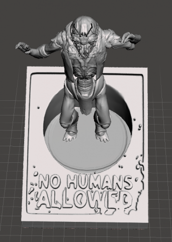 inspired in the 2009 movie district 9 prawn the alien with base ready ...