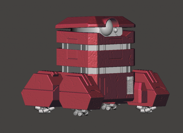 INSPIRED IN THE NEW STAR WARS SERIES ANDOR B2EMO DROID FIGURE 3D Print ...