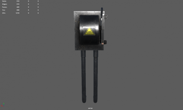 low poly electrical boxes 3D Model in Other 3DExport