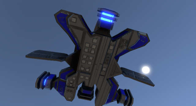 anti gravity drone 2 3D Model in Fantasy Spacecraft 3DExport