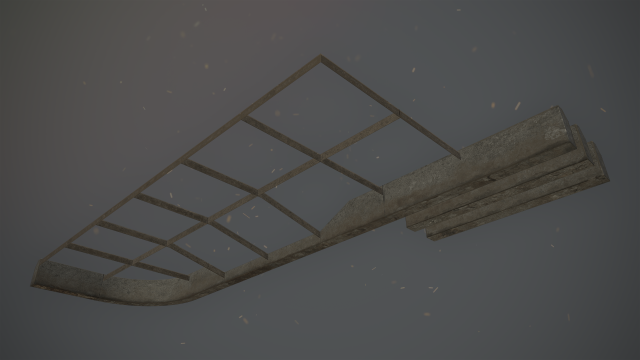 sidewalk set 2 modular low poly color options 3D Model in Cityscapes ...