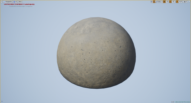 concrete hemisphere barrier pack 1 three color options low poly lods ...