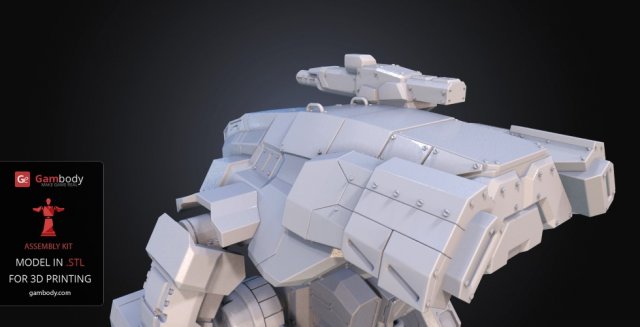 fanart battletech marauder assembly kit Gratuit Modèles 3D en vedette ...