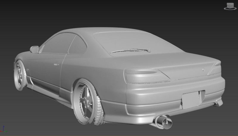 Nissan Silvia s15 Scan Modelo 3D in Sedán 3DExport