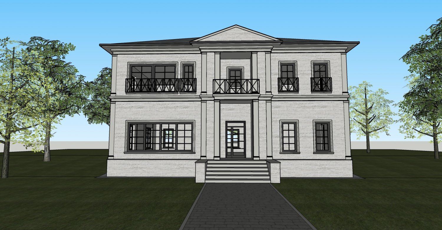 Neoclassical Mansion