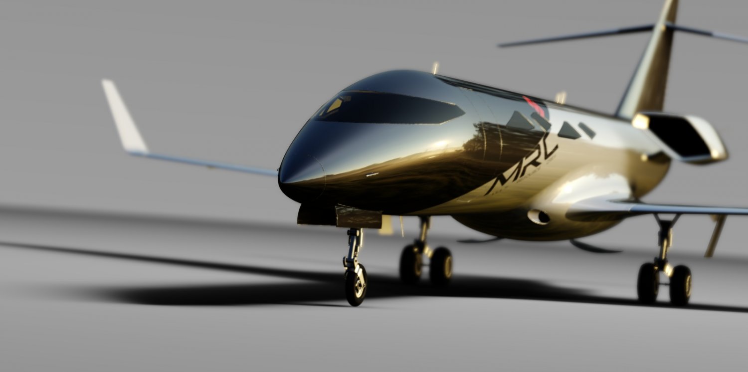 Concept private jet 3D Model in Commercial 3DExport