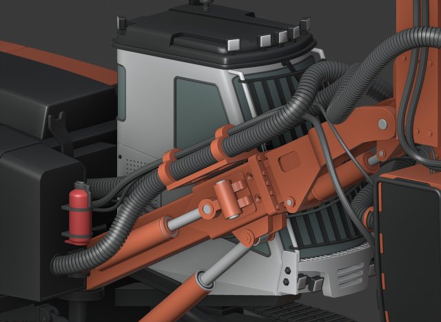 sandvik pantera dp1500i 3D Model in Construction 3DExport