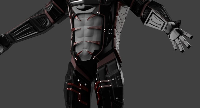 alien robot character 3D Model in Robot 3DExport