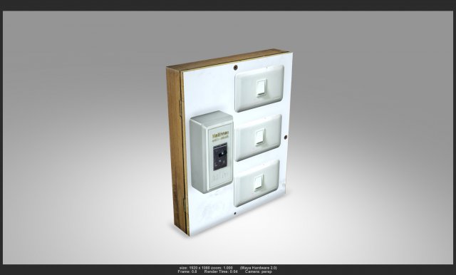 switch 02 3D Model in Other 3DExport