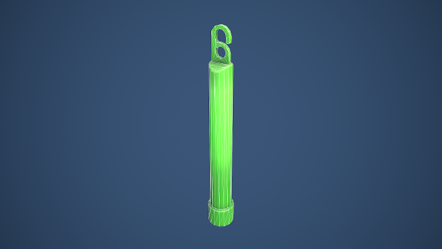 Stylized Glow Stick 3D Model in Miscellaneous 3DExport