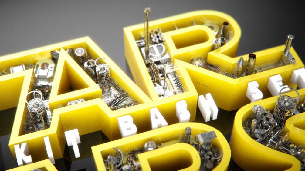 star wars inspired kitbash set 3D Model in Other 3DExport