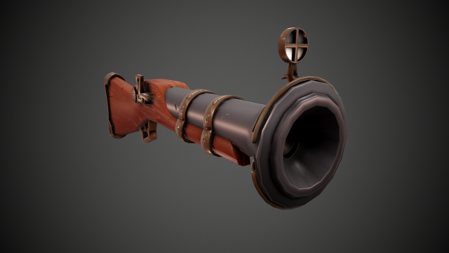 stylized - tutorial included 3D Model in Assault Rifles 3DExport