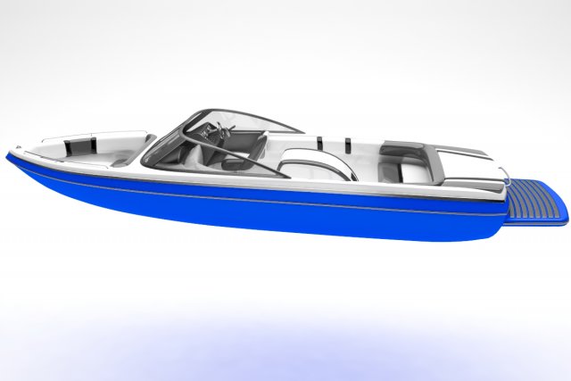 speed boat 3D Model in Speed Boats 3DExport