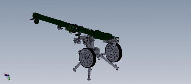 dkz 3D Model in Artillery 3DExport