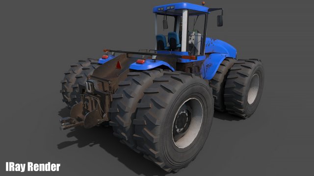 agrimotor t9050 3D Model in Machines 3DExport