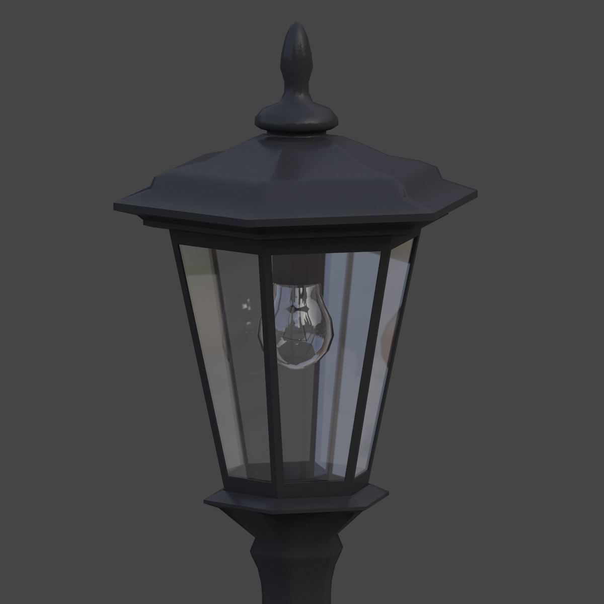lamppost 3D Models in Environment 3DExport