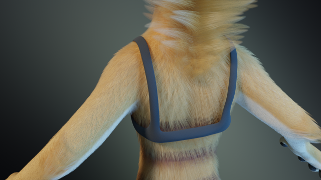 Aurora Anthro Cat 3D Model in Wildlife 3DExport