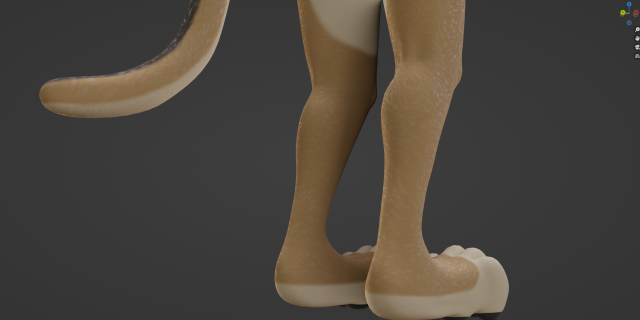 Nayara Anthro Lioness 3D Model in Wildlife 3DExport