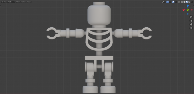 lego skeleton 3D Model in Toys 3DExport