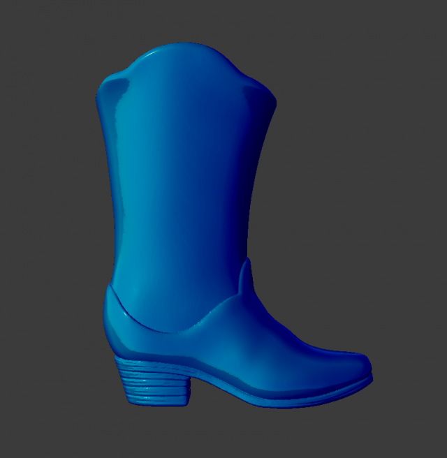 cowboy boots Free 3D Print Model in Other 3DExport