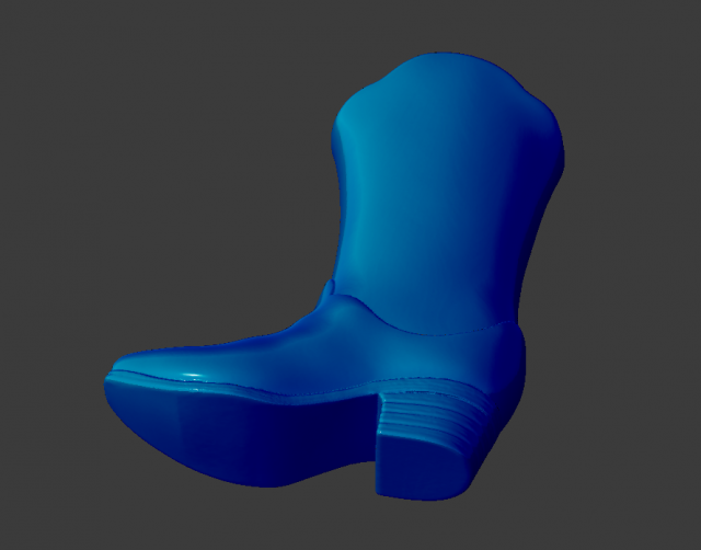 cowboy boots Free 3D Print Model in Other 3DExport