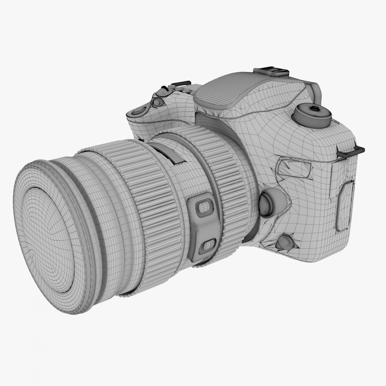 Camera 3D Model in Photo 3DExport