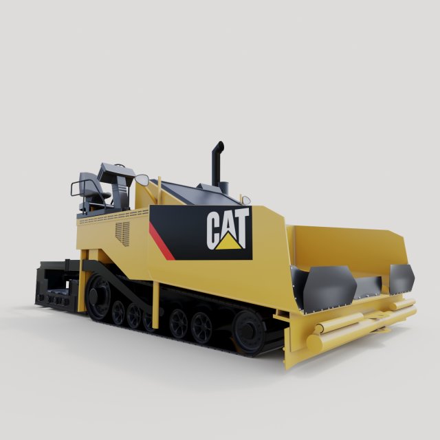 caterpillar 3D Model in Heavy Equipment 3DExport