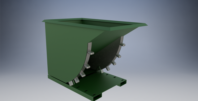 rotating industral hopper 3D Model in Machines 3DExport