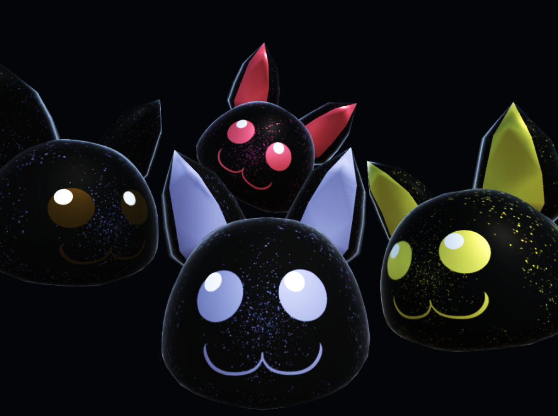 slime cat 3D Models in Fantasy 3DExport