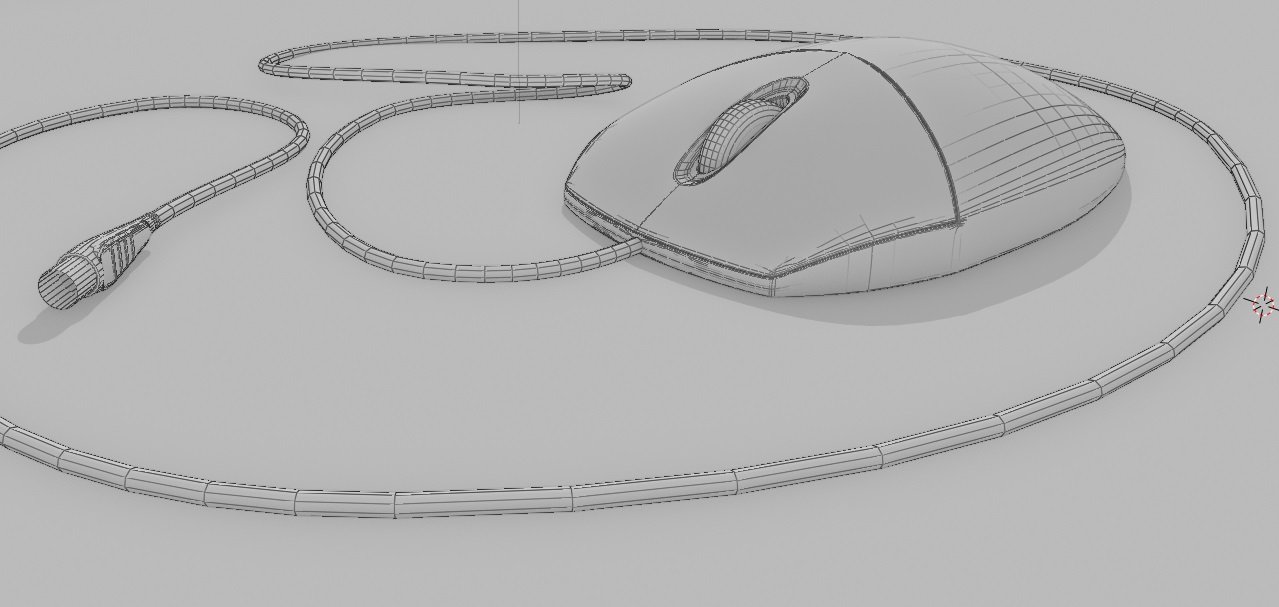 desktop mouse 3D Models in Bomber 3DExport