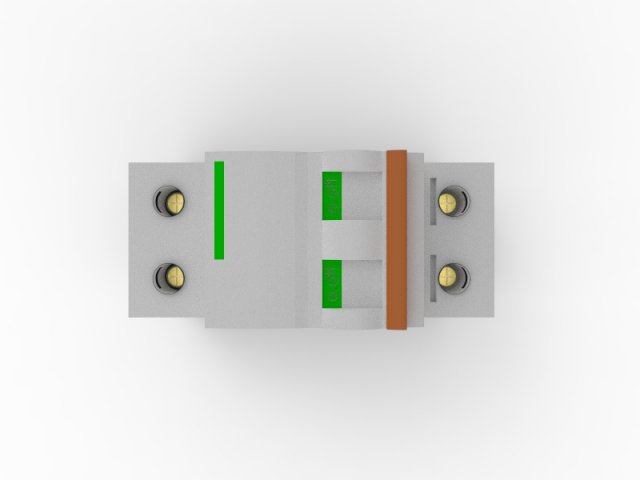 electronic mcb 3D Model in Parts 3DExport