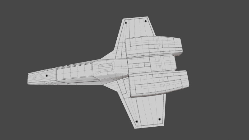 Sci-Fi Space Fighter Jet with Interior Cockpit 3D Model in Fantasy ...
