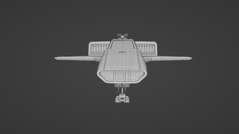 Sci-Fi Space Fighter Jet with Interior Cockpit 3D Model in Fantasy ...