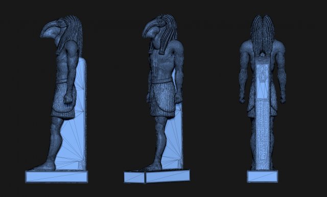 God Toth Figurine - Ancient Egipt - 5000bc 3D print model 3D Print ...