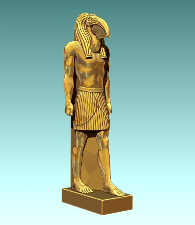 God Toth Figurine - Ancient Egipt - 5000bc 3D print model 3D Print ...